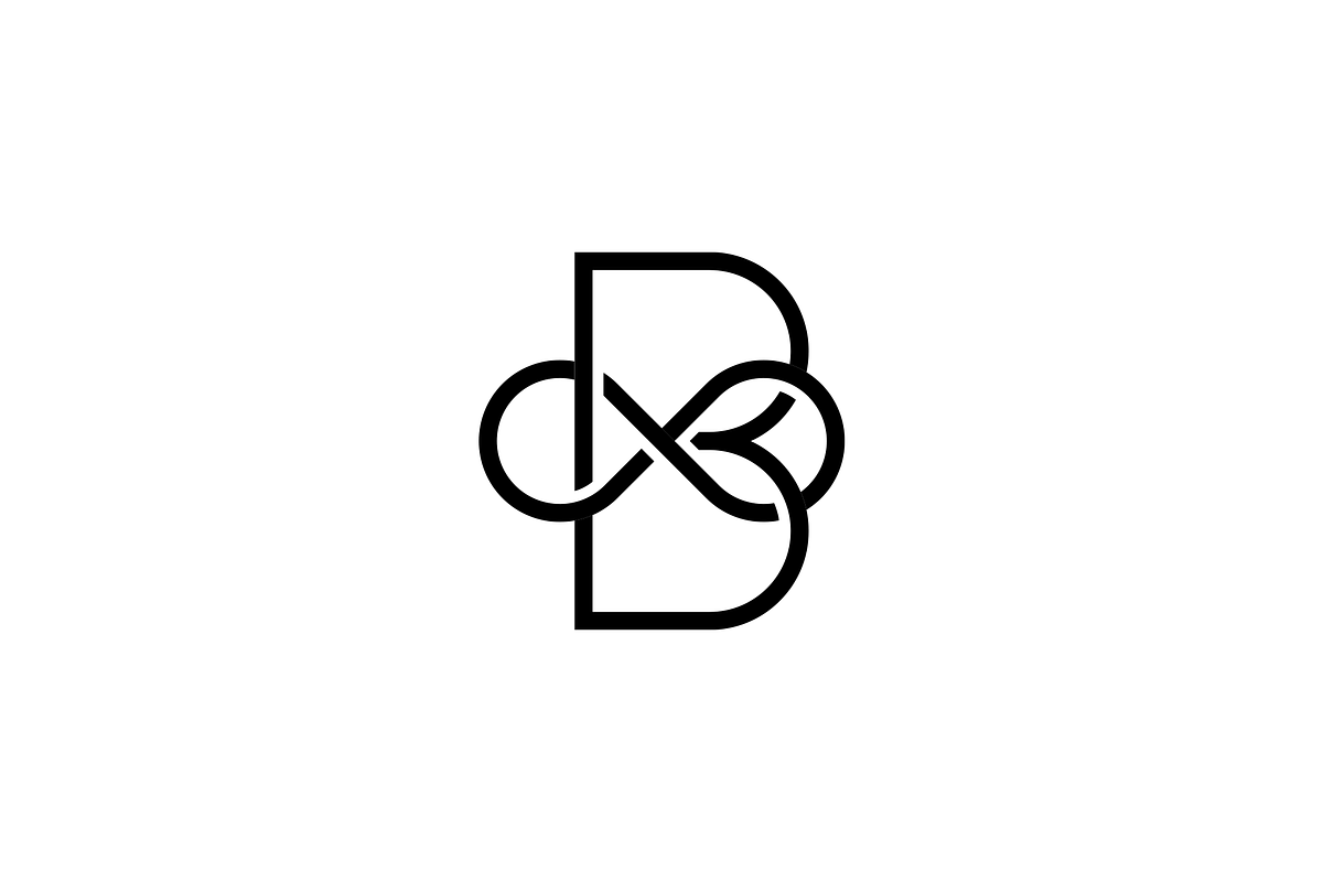 Luxury Letter B with Infinity Logo | Creative Market
