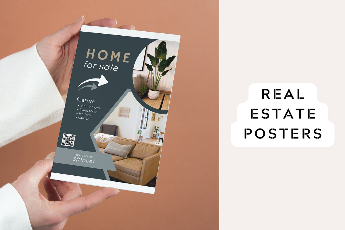 40+ Editable Real Estate Posters | Creative Market