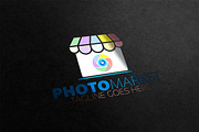 Photo Market Logo, a Branding & Logo Template by essegraphic