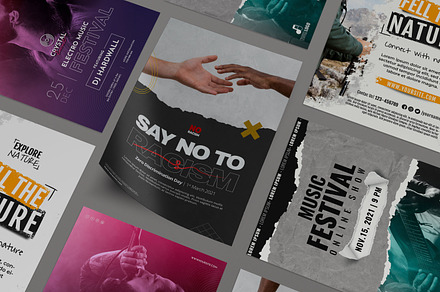 Night Time Movie Poster Mockup | Print Templates ~ Creative Market