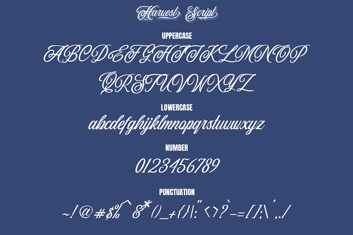 Harvest Script | Modern Typeface, a Script Font by Analogous
