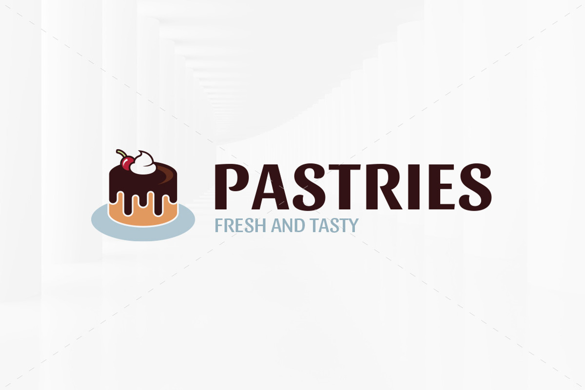 Pastries Logo Template, a Branding & Logo Template by LOGOMAGINE