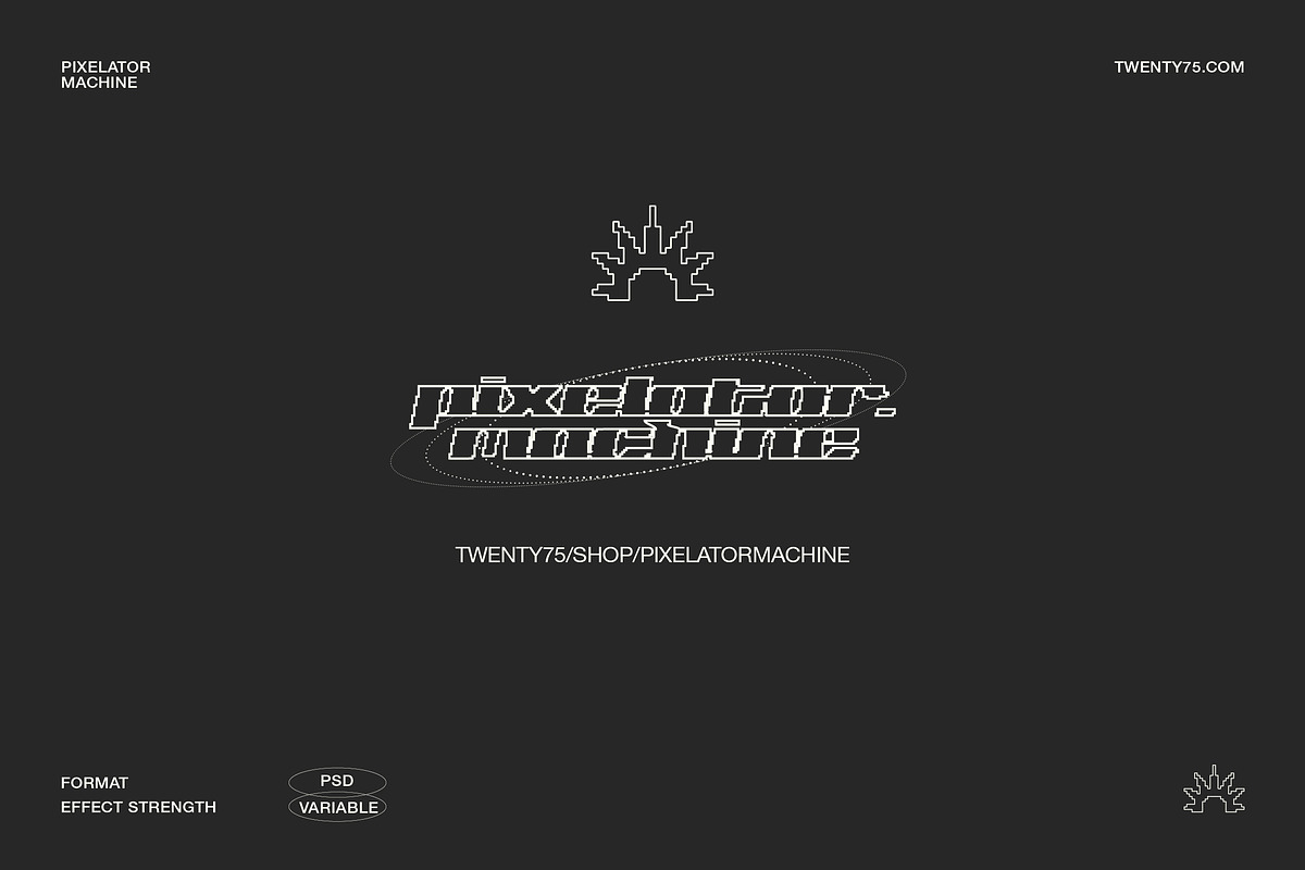 Typographic Pixelator Machine