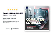 Computer Courses Flyer Template, a Flyer Template by What a Story
