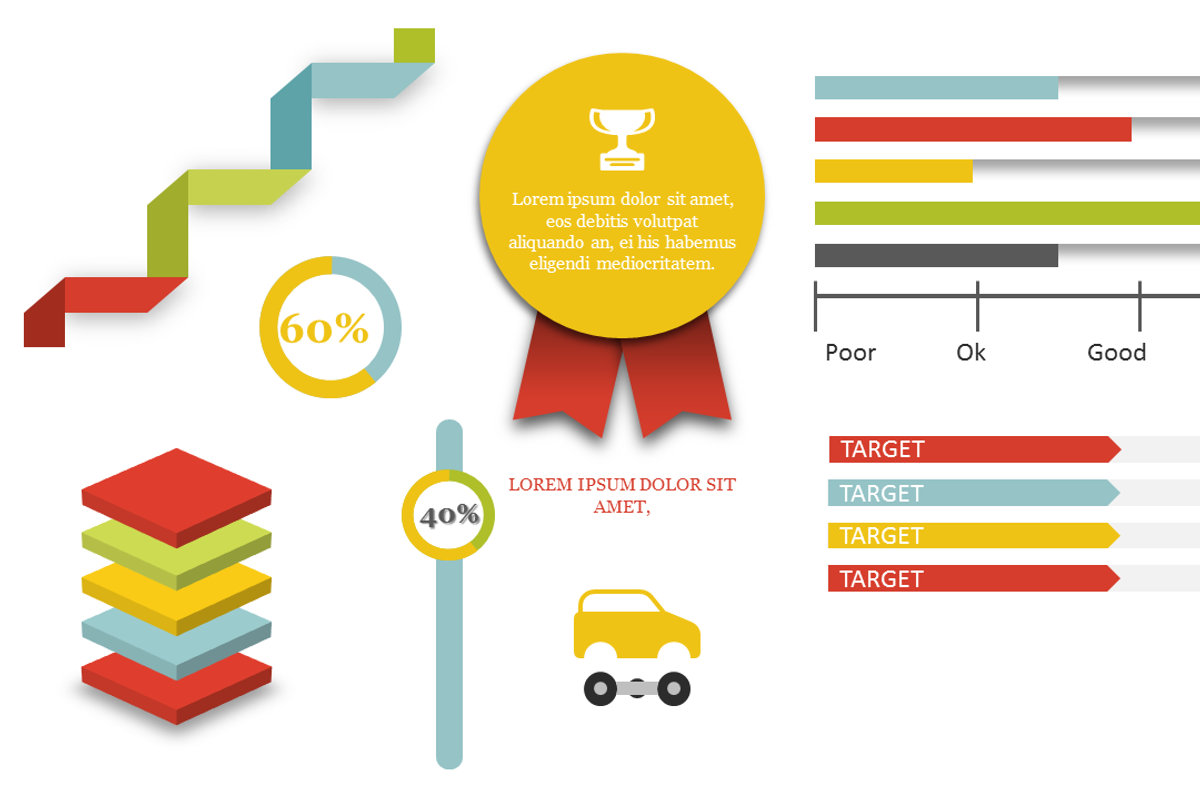 INFOGRAPH ELEMENTS FOR POWERPOINT, a Presentation Template by Yes ...