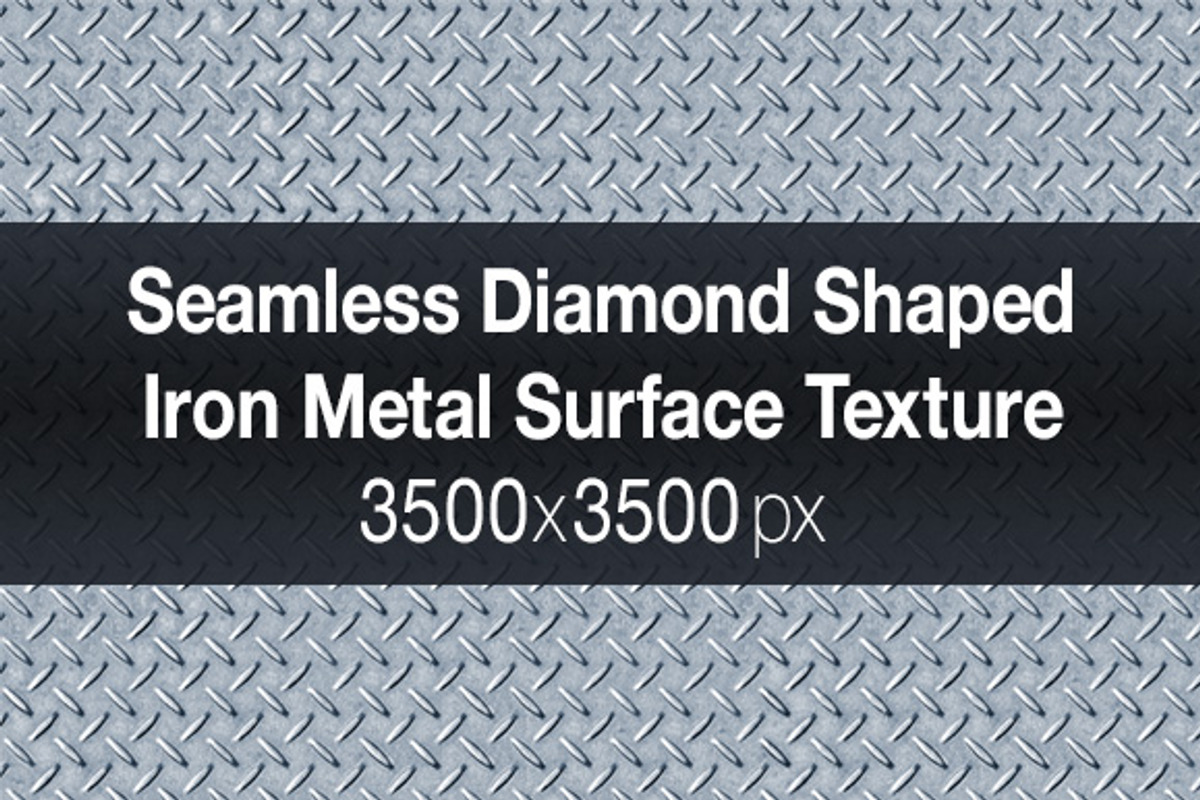 Seamless Diamond Metal Texture, a Texture Graphic by Creative Graphics ...