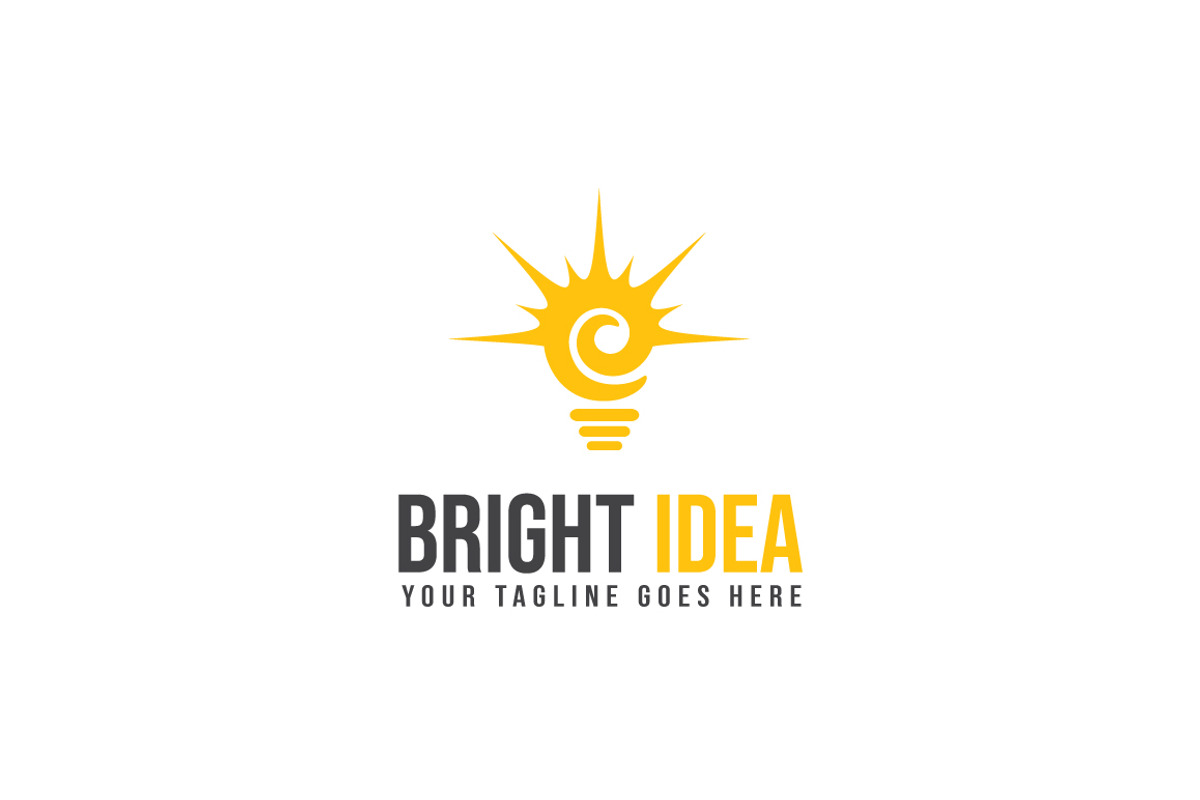 Bright Idea Logo Template, a Branding & Logo Template by Logo20 ...