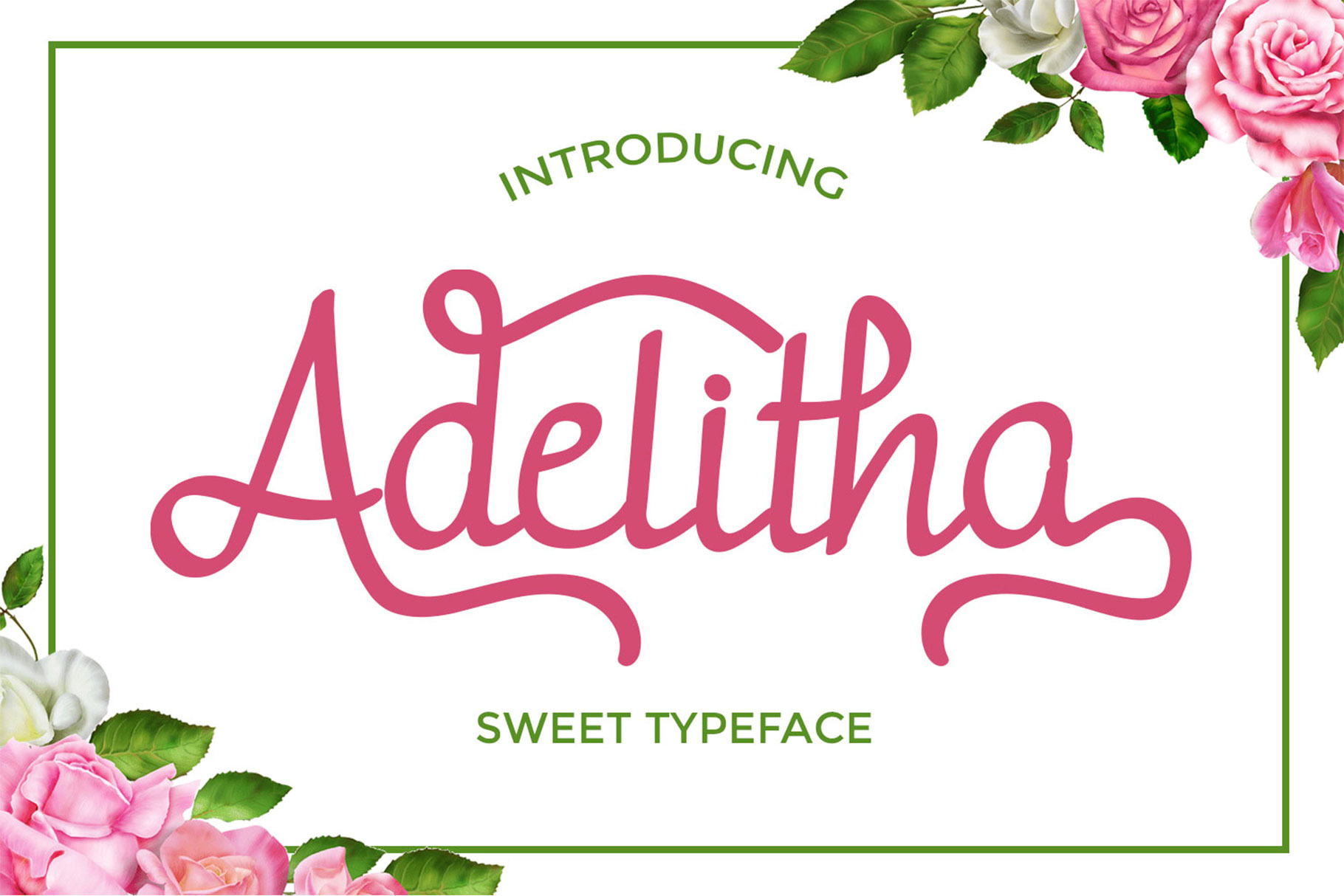 Adelitha Font | Script Fonts ~ Creative Market