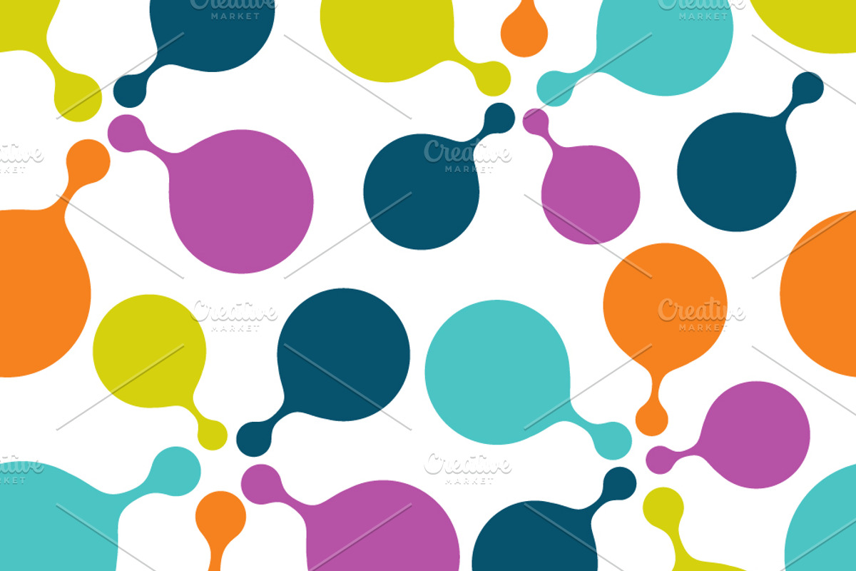 Round repeat pattern., a Pattern Graphic by VectorAN