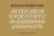 McKenzie Headline Font