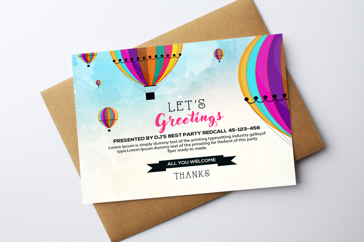 Multi Use Card Psd Template Bundle, an Invitation Template by Design Up ...
