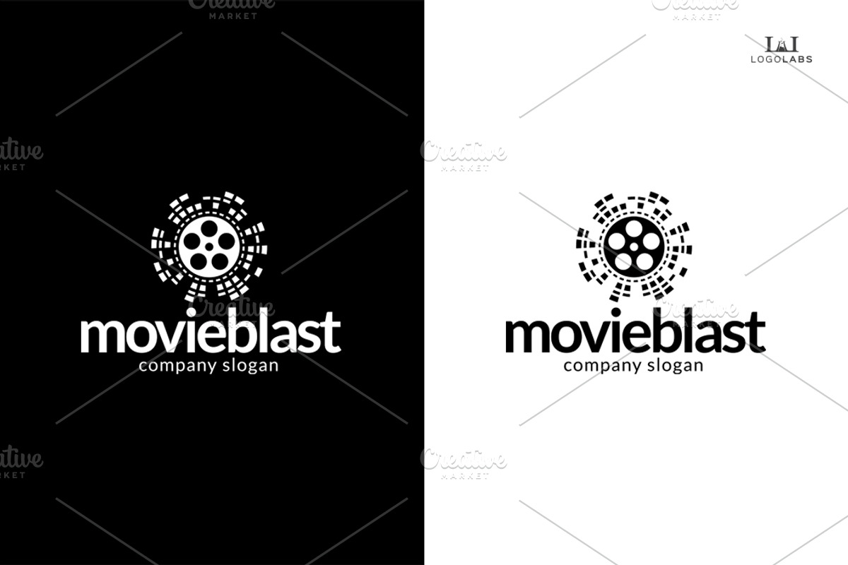 Movie Blast Logo, a Branding & Logo Template by LogoLabs