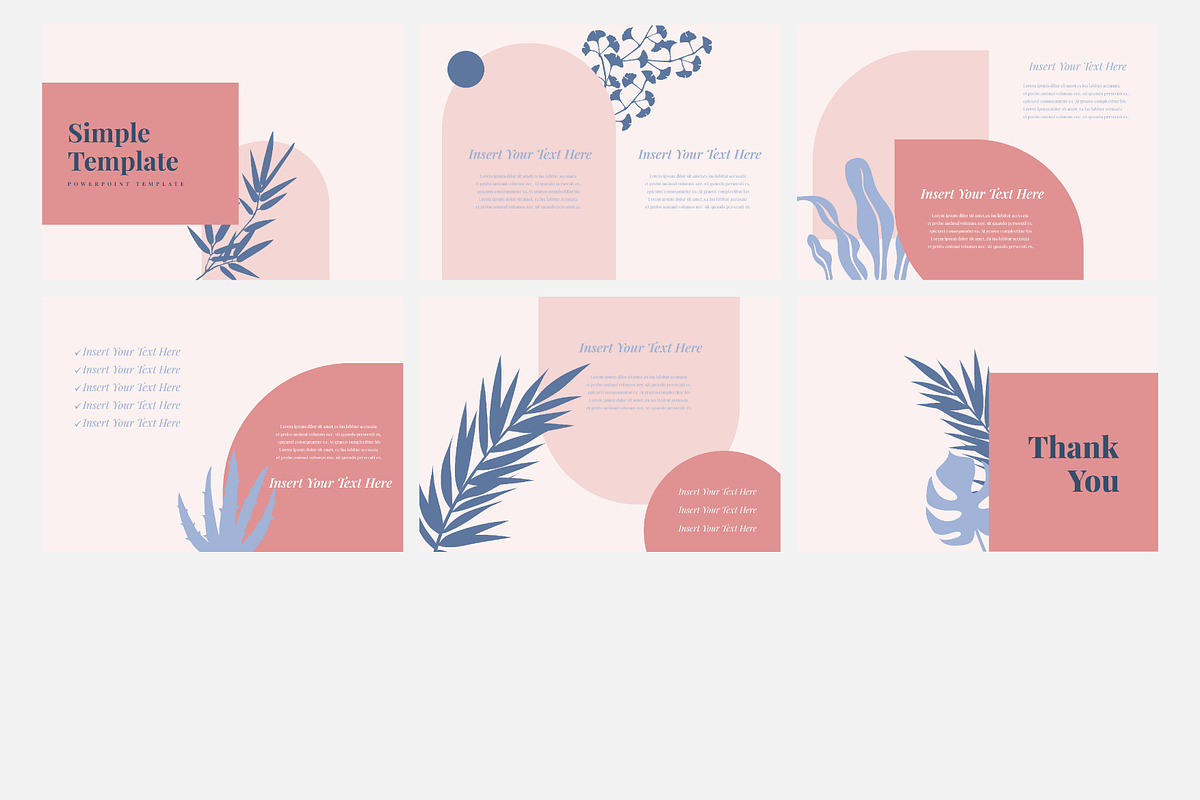 flower simple ppt template, a Presentation Template by chungmudesign