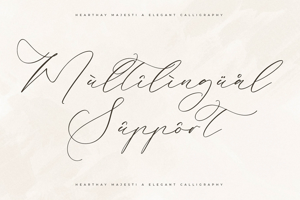 Hearthad Majestic Elegant Font, a Script Font by Storytype Studio
