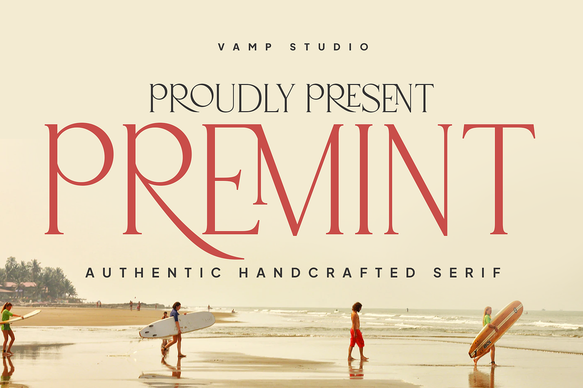 Premint Regular Stylish Serif Font