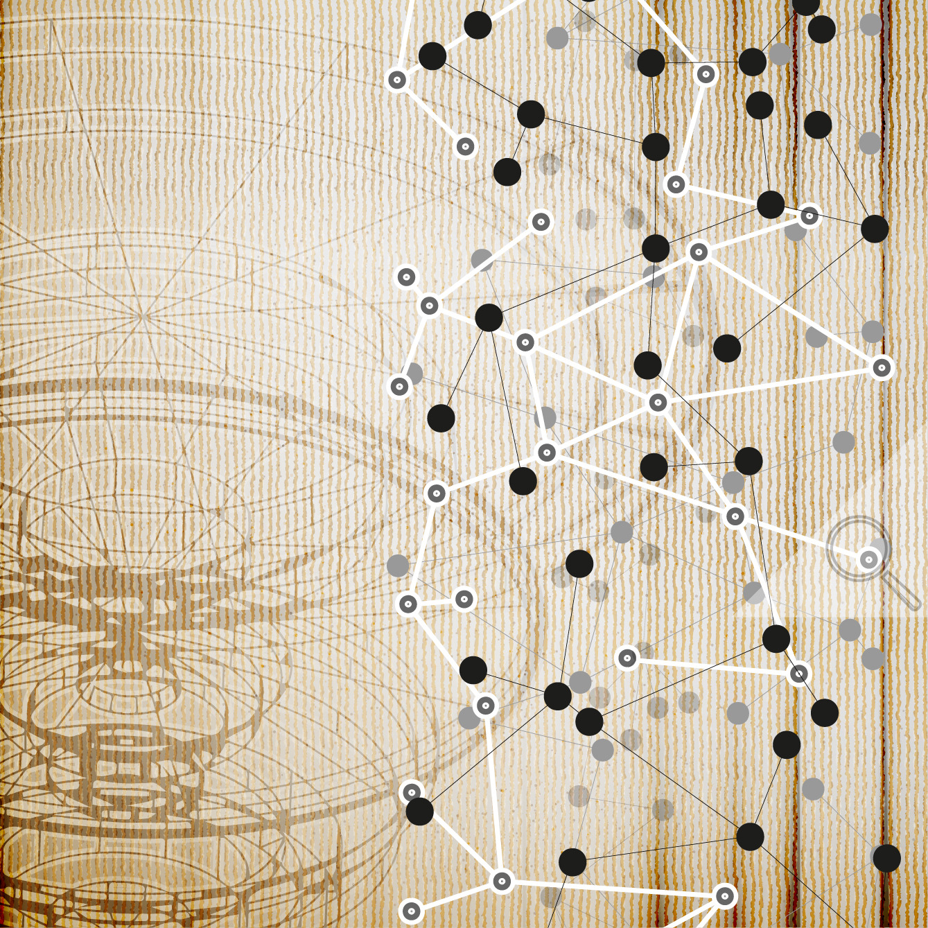 Abstract wooden background vector, a Technology Illustration by VectorShop