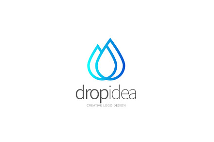 drop logos, a Branding & Logo Template by Logocreative