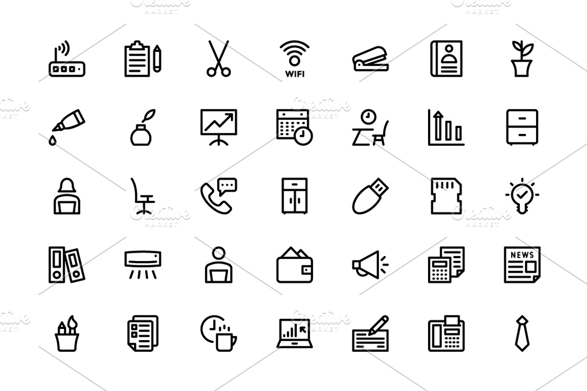 175+ Cute Education Vector Icons, an Outline Icon by Prosymbols