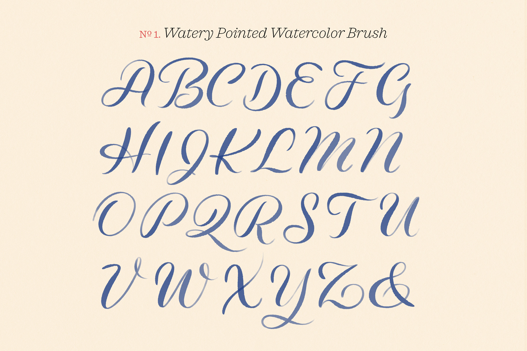 Inky Lettering Procreate Brush Set | Brushes ~ Creative Market