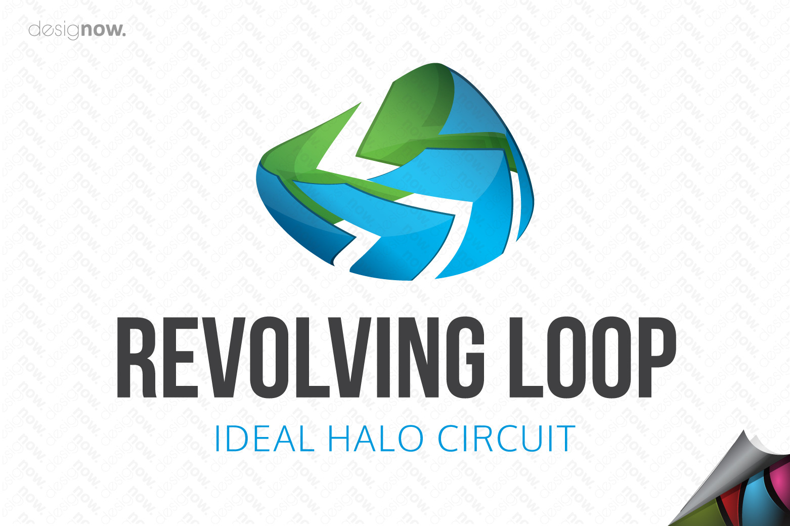 Revolving Loop Logo, a Branding & Logo Template by Designow Group