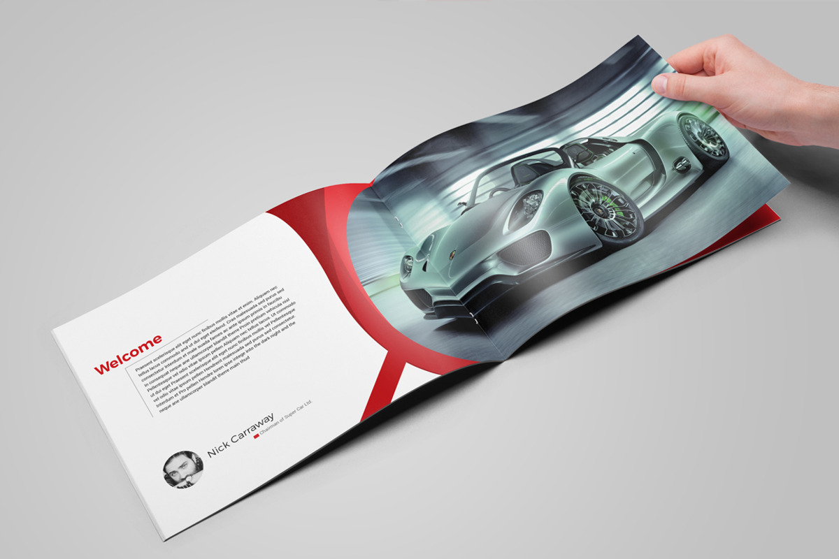 Car Brochure, a Brochure Template by Orcshape Studio