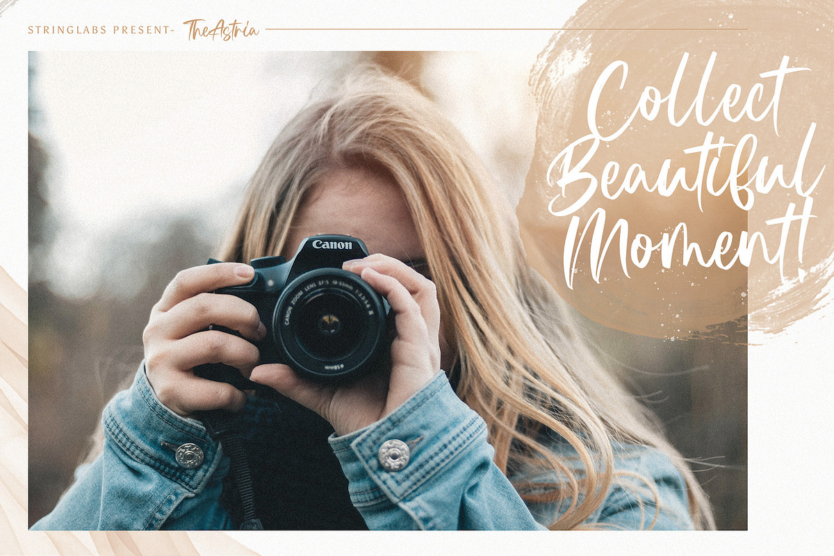 Astria - Handwritten Font, a Script Font by StringLabs