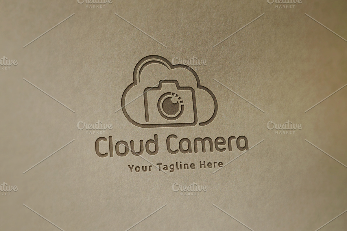 Cloud Camera Logo, a Branding & Logo Template by Martin-Jamez