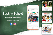 Back To School Facebook Design, a Social Media Template by Nisha Droch