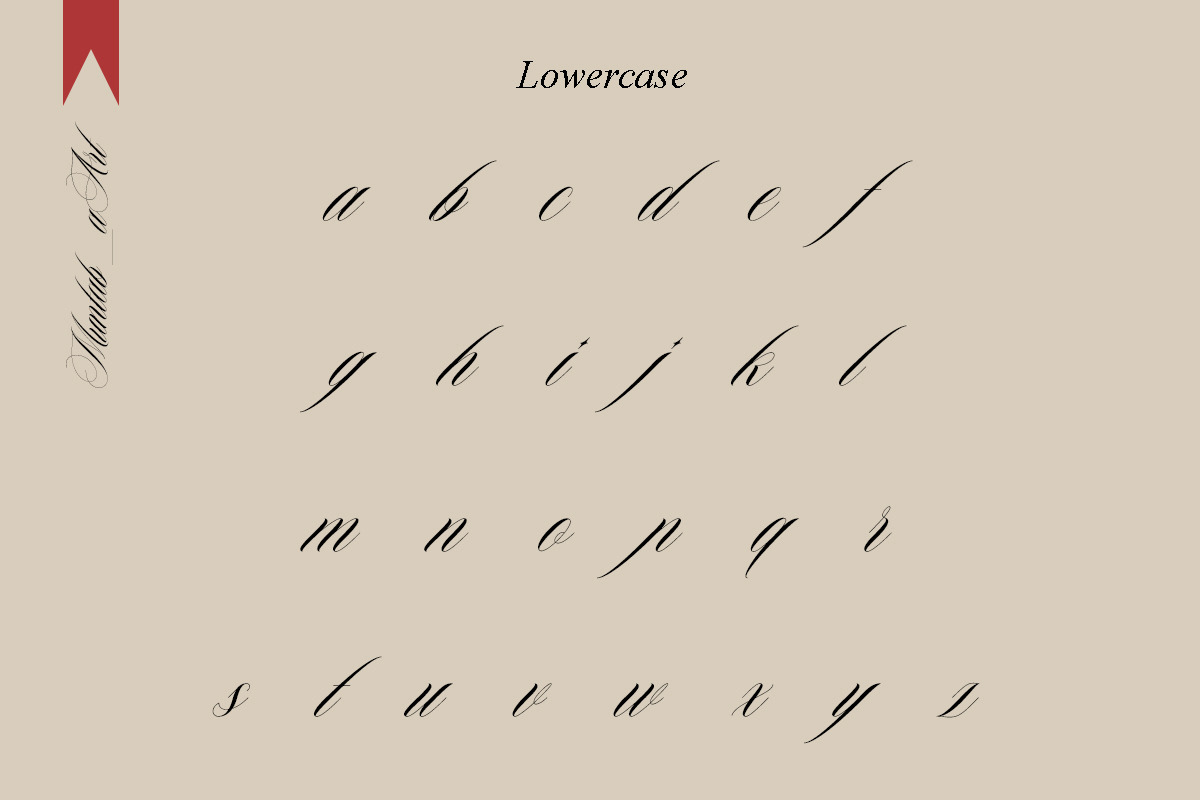 Angeline | Modern Calligraphy, a Script Font by Muntab_Art