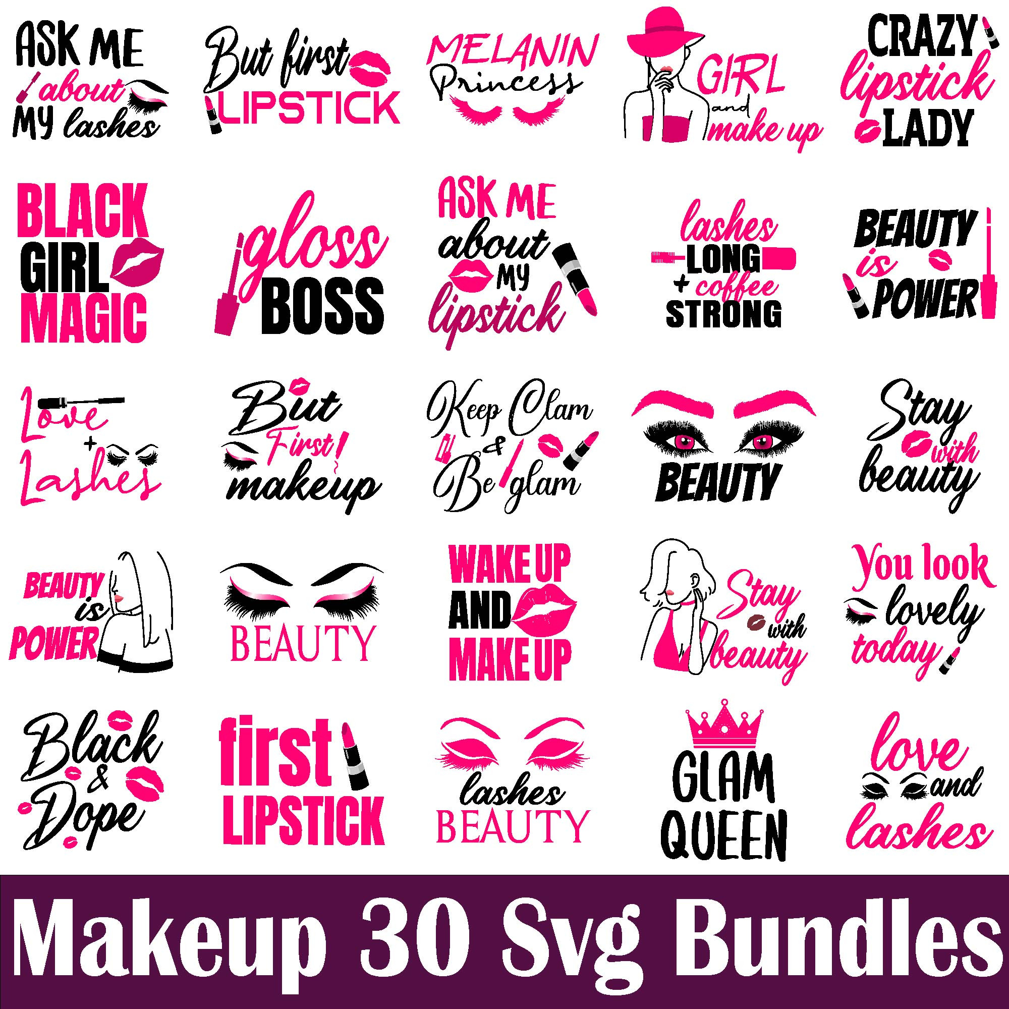 Makeup Svg Png, Makeup Svg Files