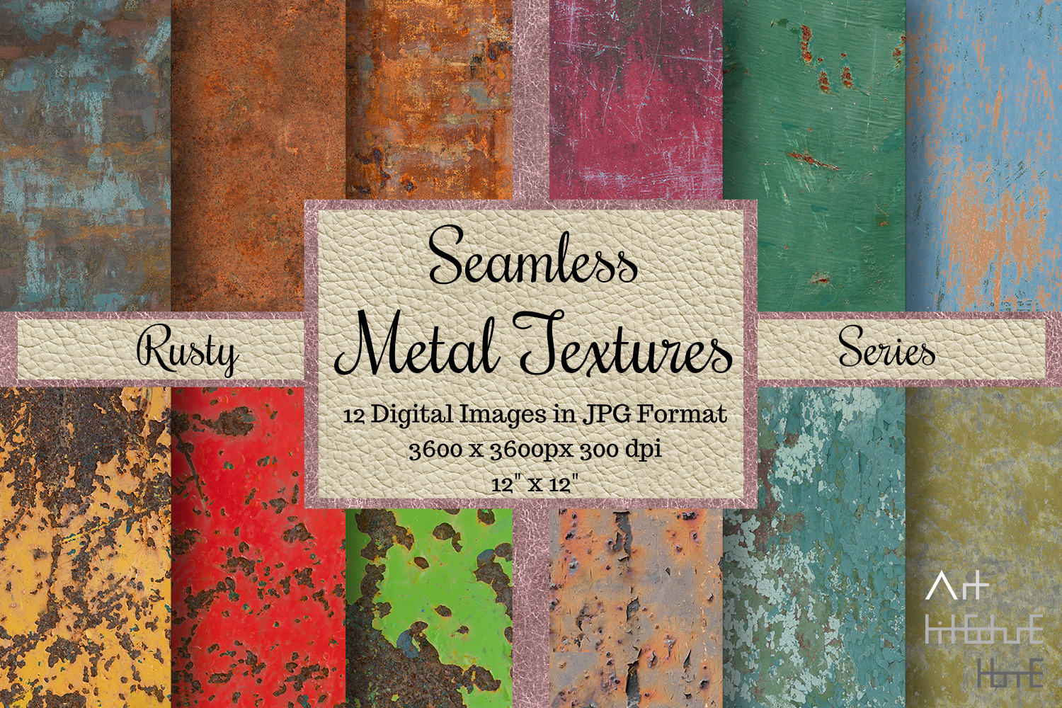 Seamless Metal Textures, Steel Pattern