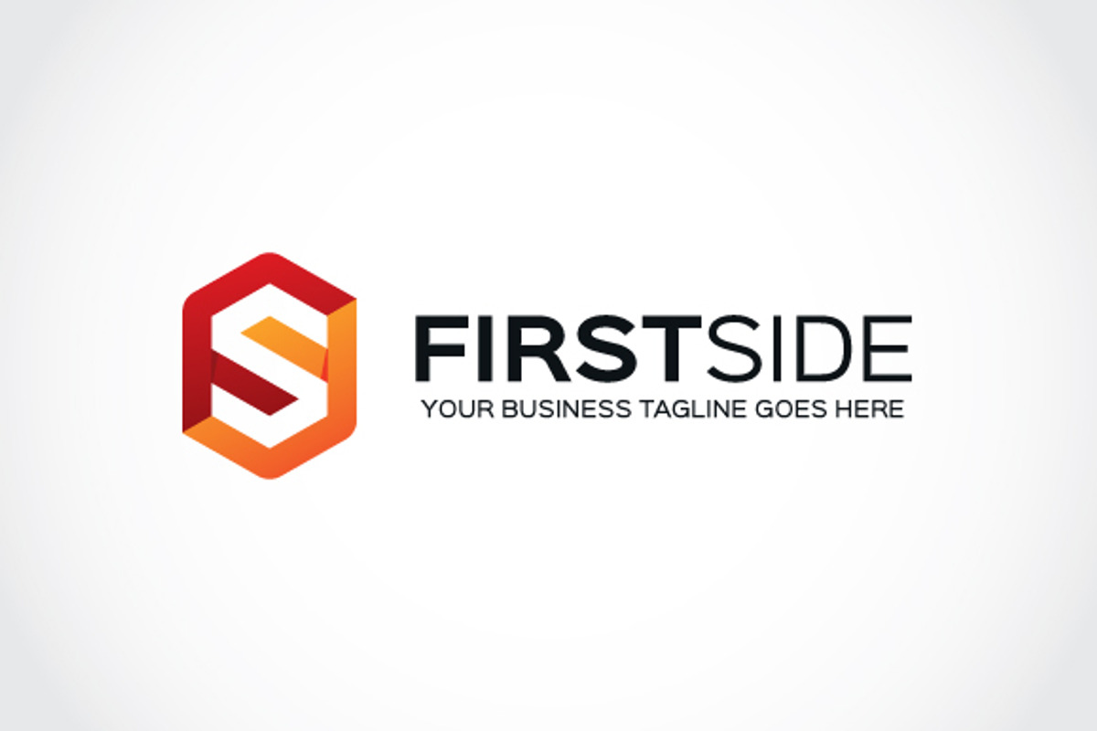 First Side Logo Template, a Branding & Logo Template by The Branding Fusion
