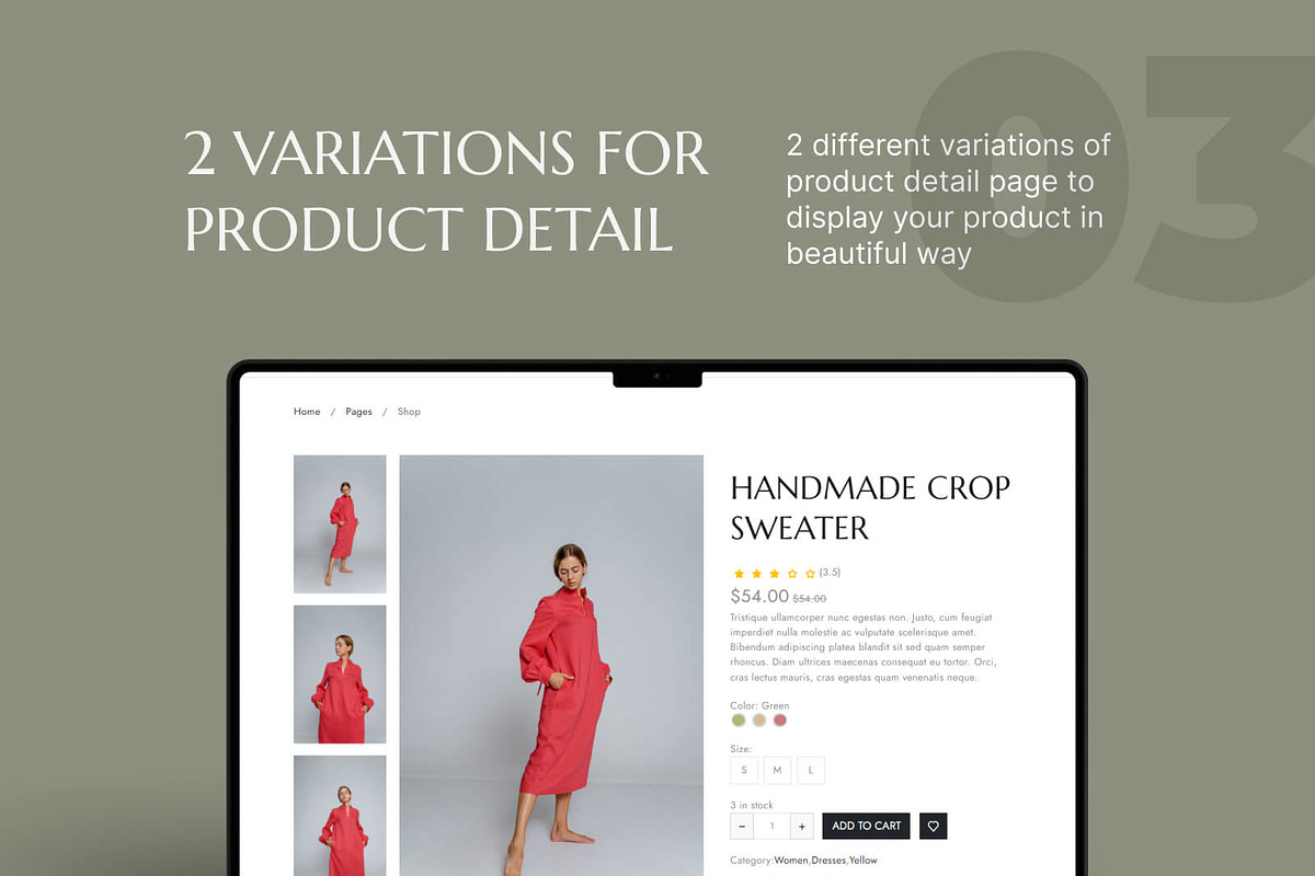 Kaira - Fashion Store HTML Template, a HTML Template by TemplatesJungle