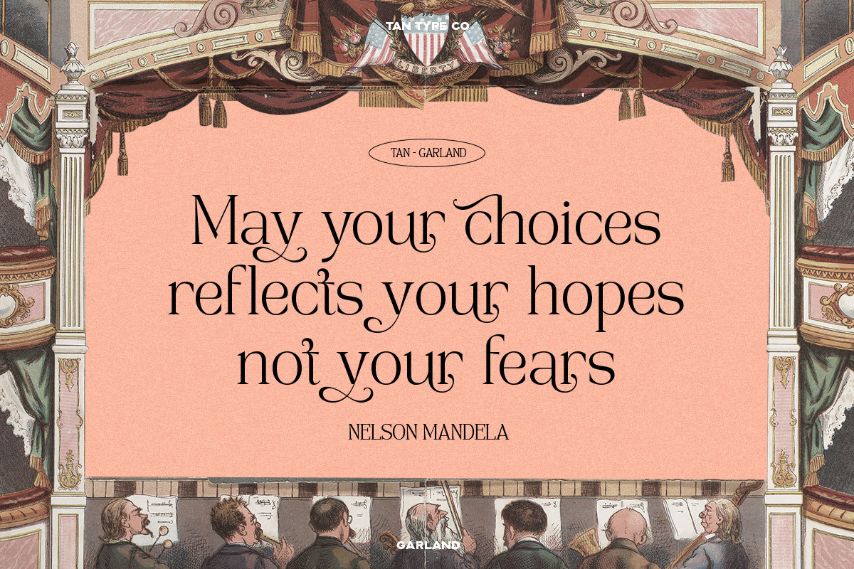 TAN - GARLAND, a Serif Font by TanType