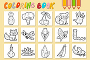 Coloring book or page for kids, an Illustration by Visual-Content