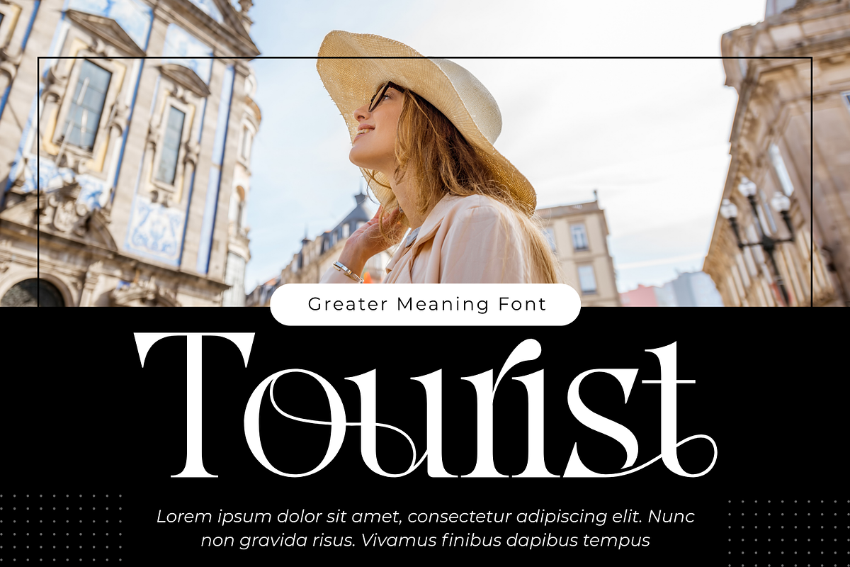Greater Meaning - Modern Serif Font, a Serif Font by 177Studio