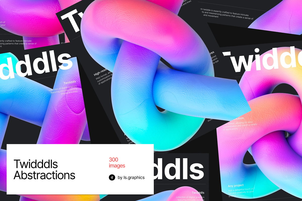 Twidddls Abstractions | Creative Market