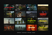 Movie Titles Vol.2, a Graphic by Pixflow