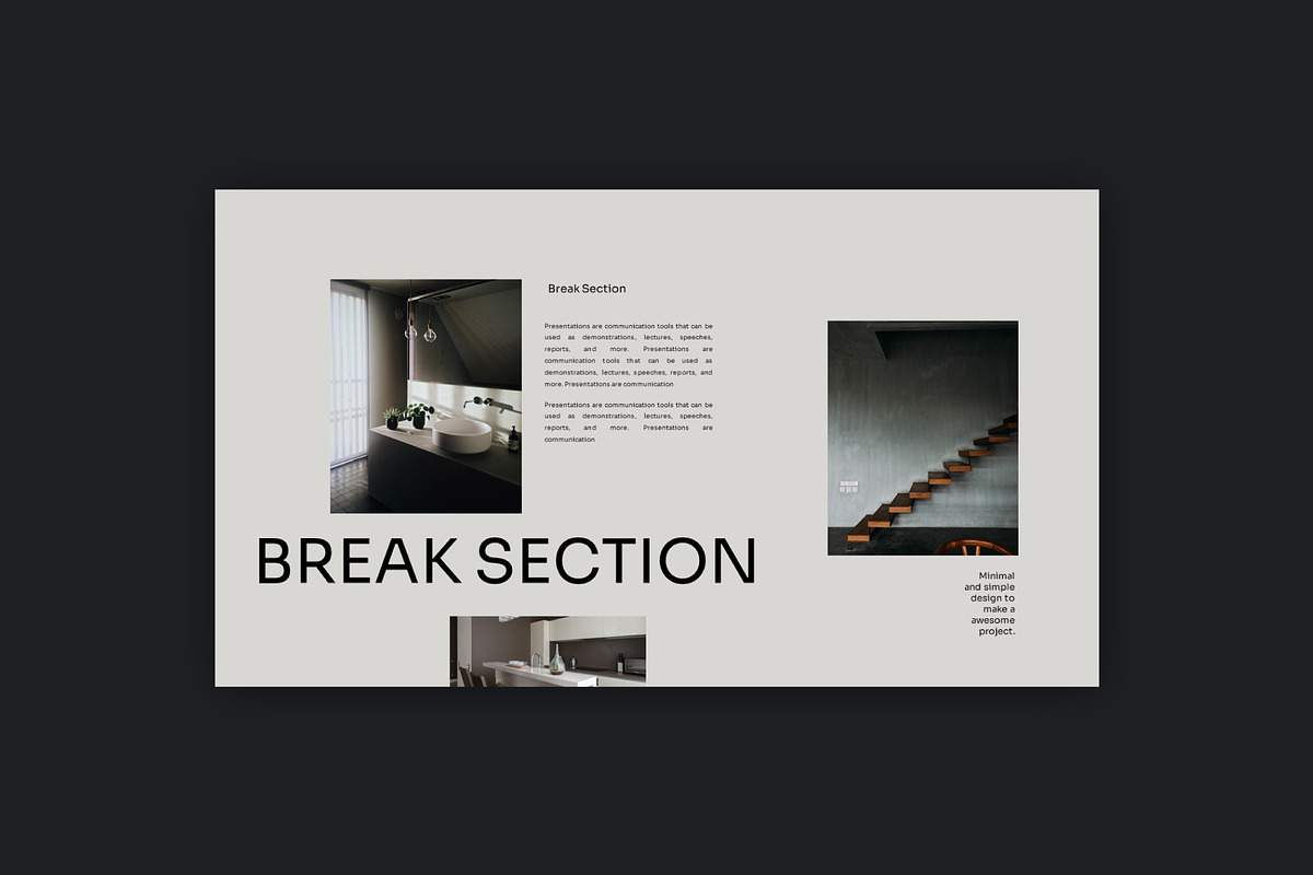 Arch Modern Architecture Powerpoint, a Presentation Template by ...