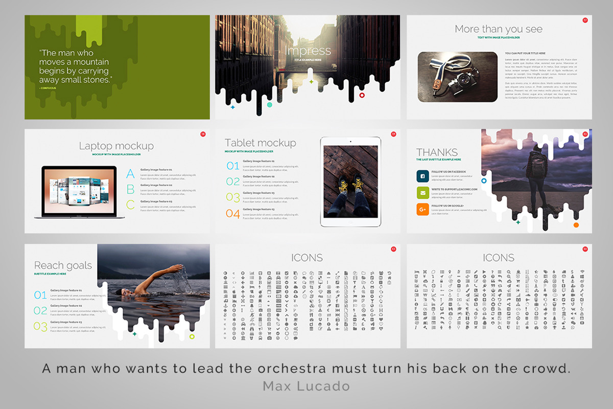 Epsilon | Powerpoint Template, a Presentation Template by Zacomic Studios