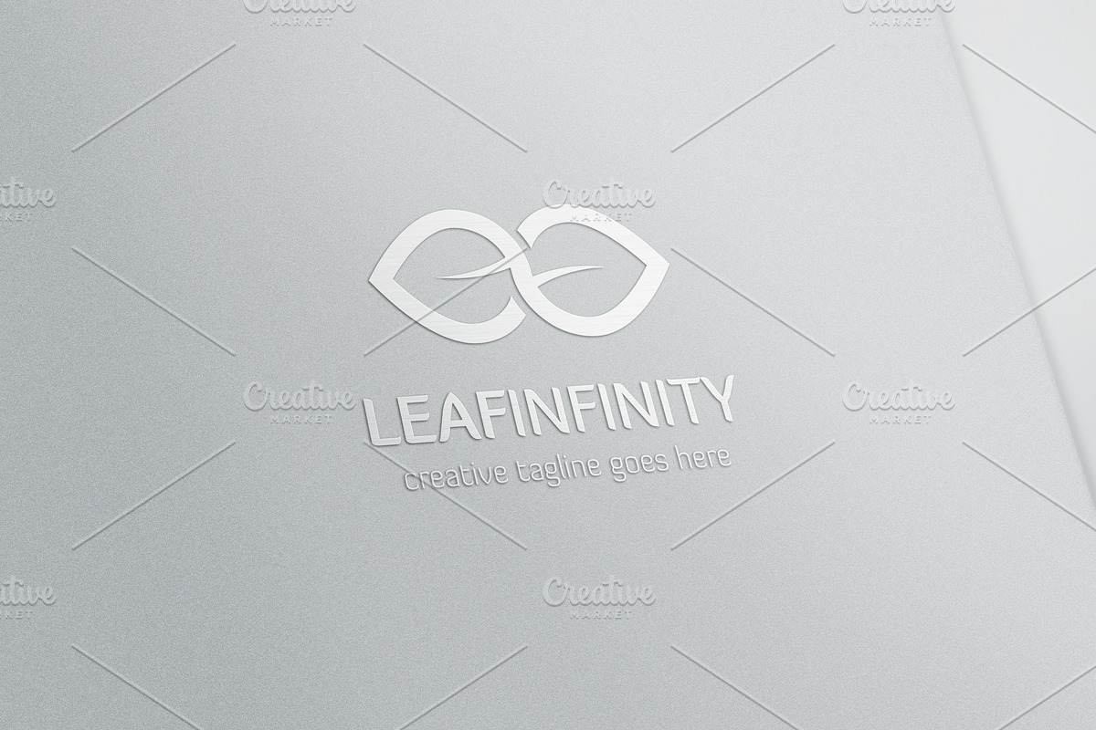 Leaf Infinity Logo, a Branding & Logo Template by XpertgraphicD