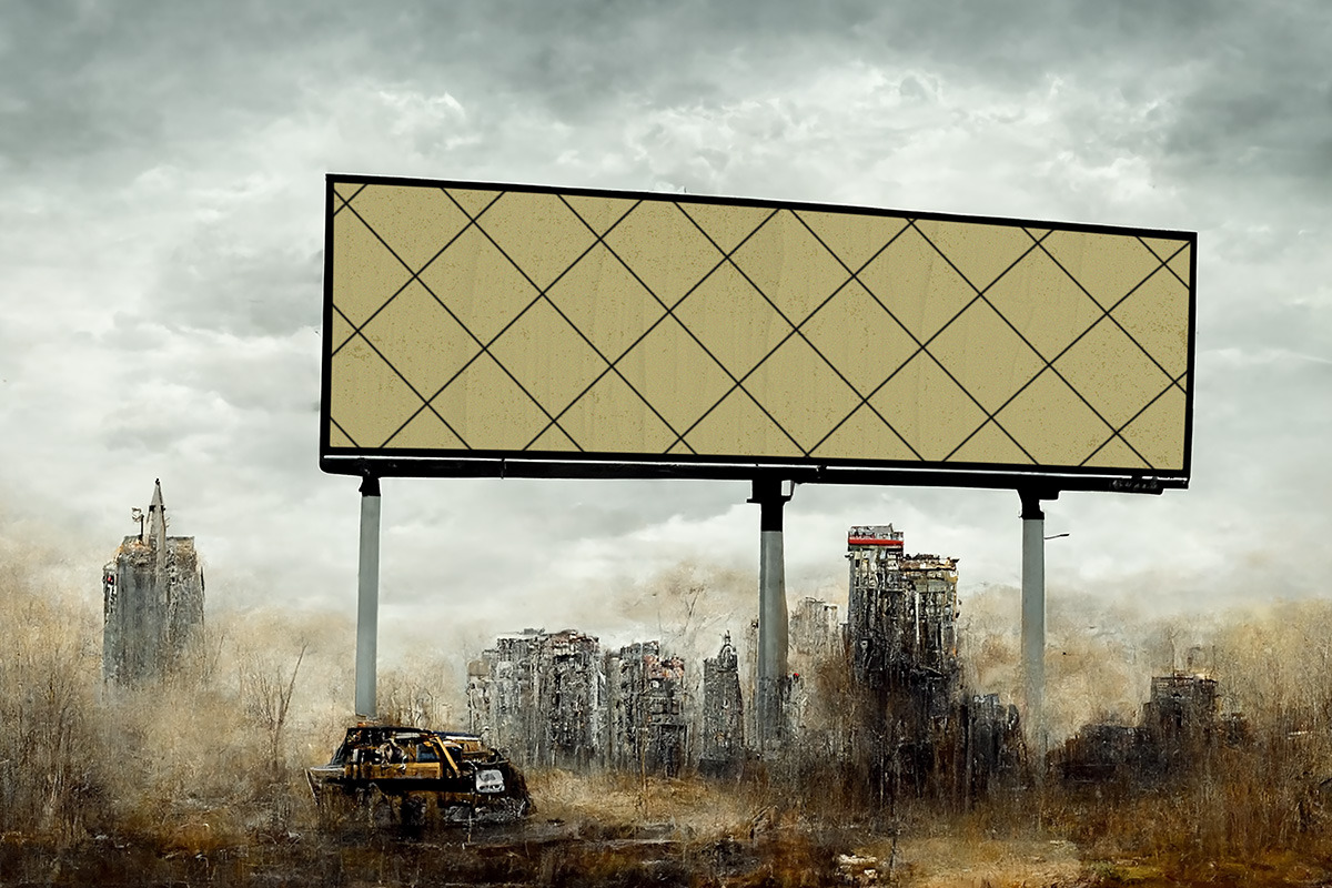 Apocalypse Billboard Mockups, a Mockup by Tugcu Design Co. | Creative ...
