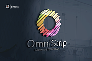 Omni Strip Logo, a Branding & Logo Template by Bintank Studio