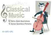 Classical Music | Decorative Illustrations ~ Creative Market