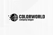 Color World Logo Template, a Branding & Logo Template by LOGOMAGINE