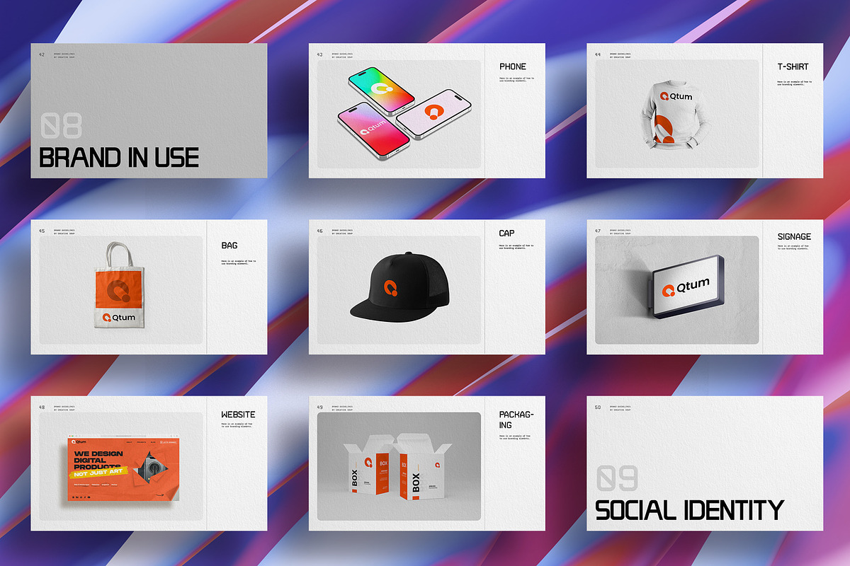 Astro | Brand Guidelines Template, a Presentation Template by ...