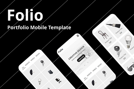 Smith - Personal Mobile Template | HTML Templates ~ Creative Market