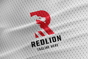 Red Lion Letter R v.2 Logo, a Branding & Logo Template by Design_Planet