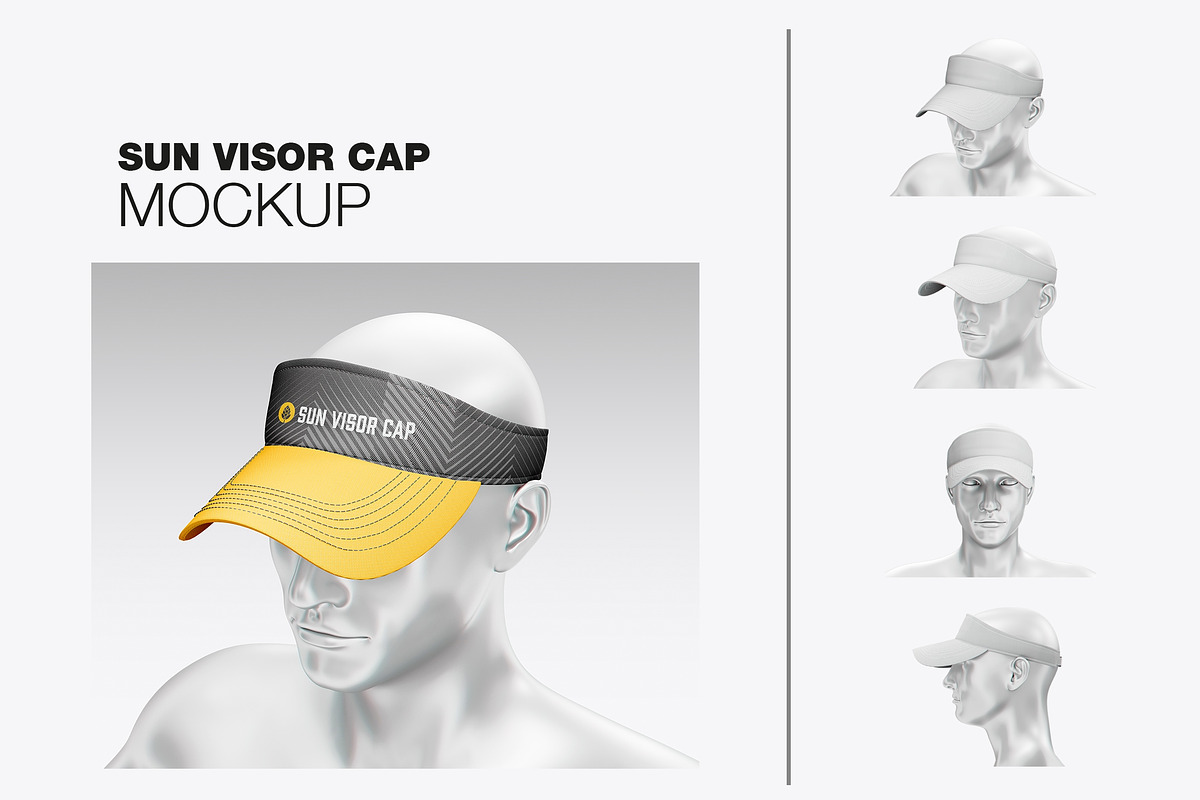 Half Cap Mockup, a Product Mockup by OneVectorStock | Creative Market