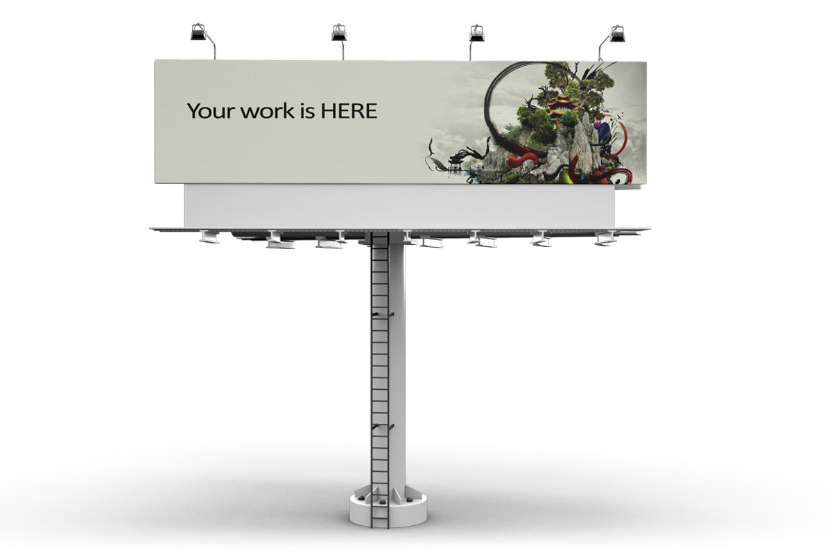 Billboard MockUp, an Advertising Mockup by PixelMockup